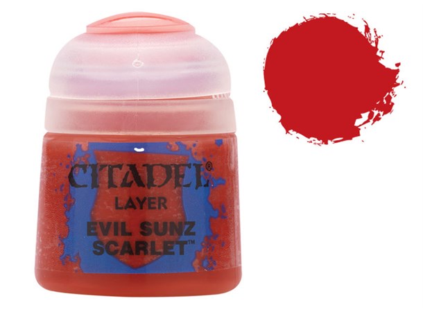 Citadel Paint Layer Evil Sunz Scarlet (Også kjent som Blood Red ...