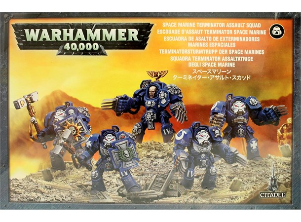Space Marine Terminator Assault Squad Warhammer 40K - Gamezone.no