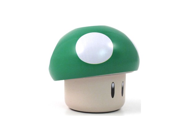 Super Mario Sopp Sour Mushroom Grønn Offisielt Nintendo Snop i ...