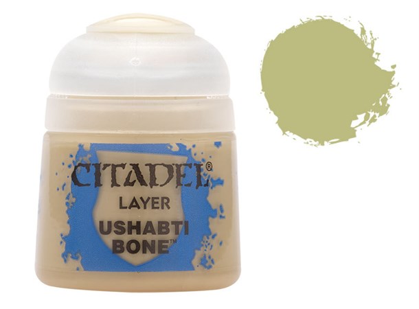 Citadel Paint Layer Ushabti Bone Tilsvarer P3 Menoth White Base ...