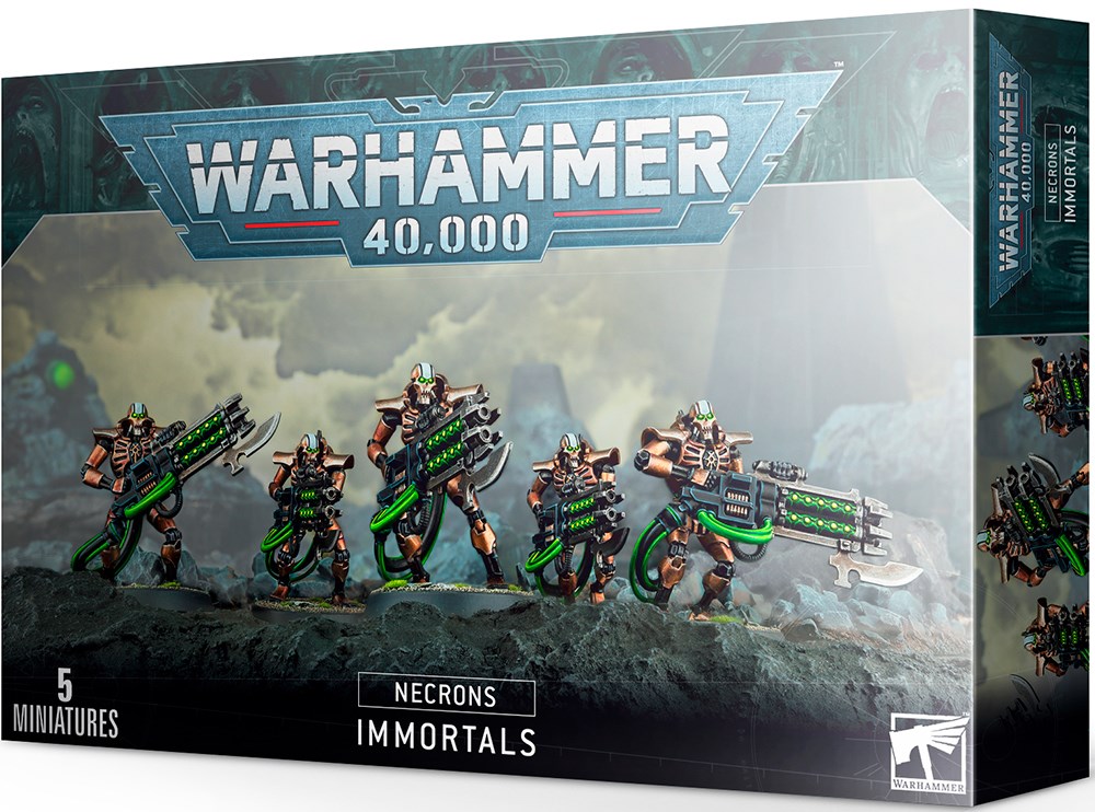 Necrons Immortals Warhammer 40K - Gamezone.no