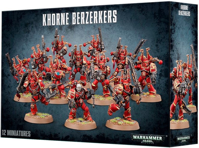 Khorne Berzerkers Warhammer 40K - Gamezone.no