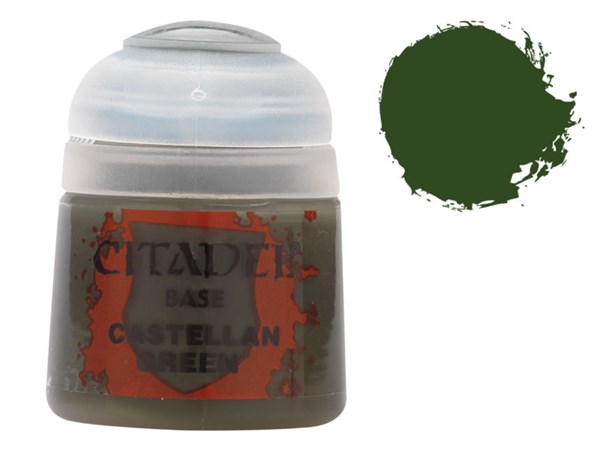 Citadel Paint Base Castellan Green (Også kjent som Catachan Green ...
