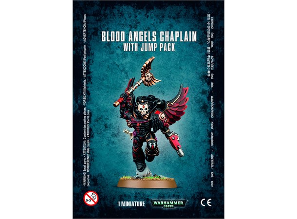 Blood Angels Chaplain with Jump Pack Warhammer 40K - Gamezone.no