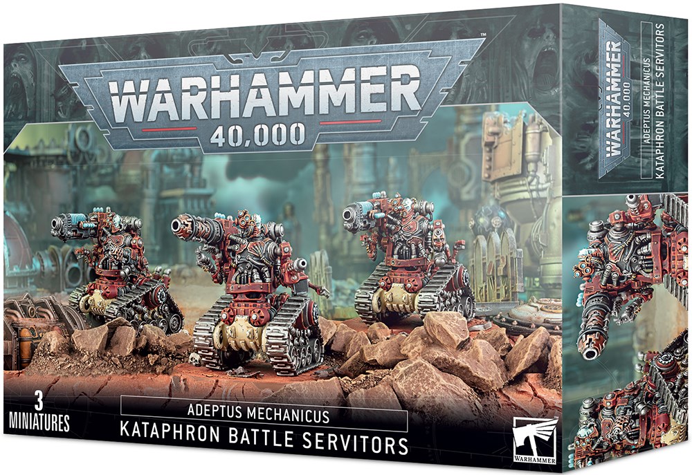 Adeptus Mechanicus Kataphron Servitors Warhammer 40K - Battle Servitors ...