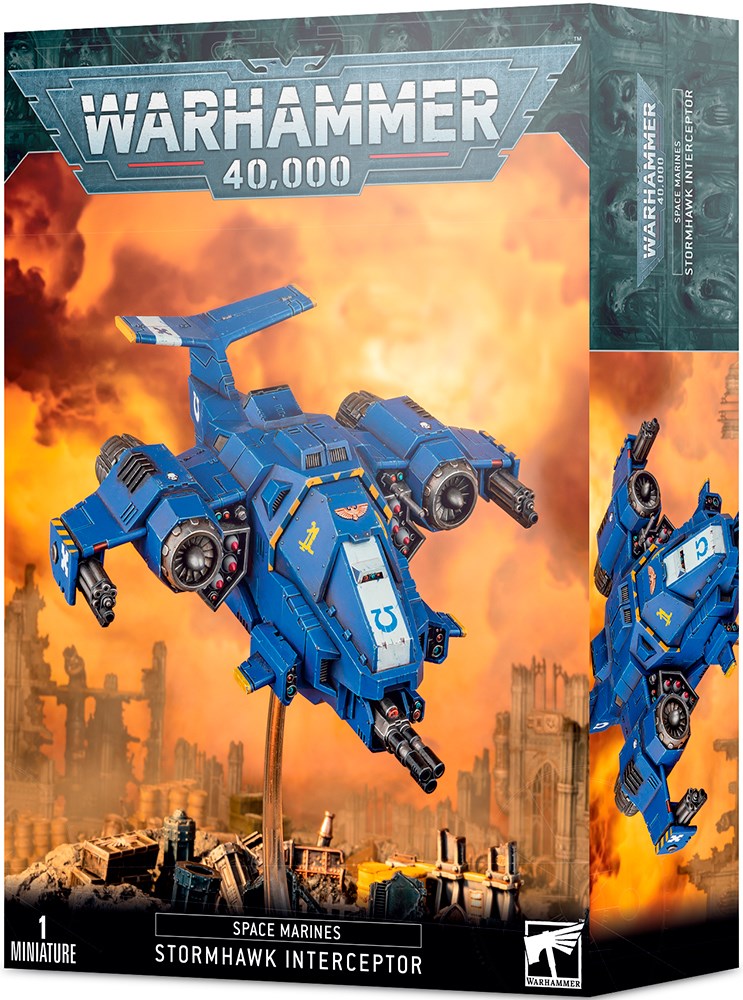 Space Marine Stormhawk Interceptor Warhammer 40K - Gamezone.no