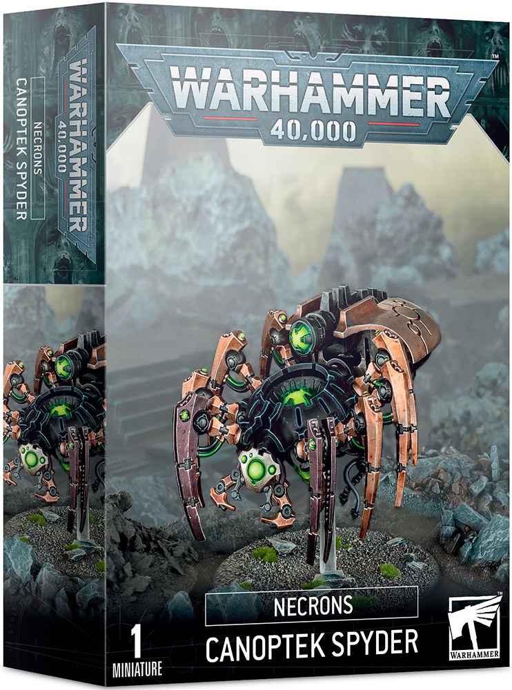Necrons Canoptek Spyder Warhammer 40K - Gamezone.no