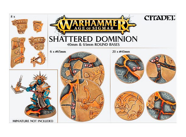 Shattered Dominion 40+65 mm Round Base Warhammer Age of Sigmar ...