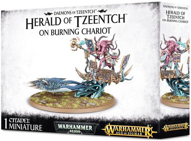 Daemons of Tzeentch Herald of Tzeentch Warhammer 40K / Age of Sigmar ...
