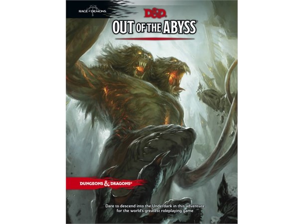 D&D Adventure Out of the Abyss Dungeons & Dragons Scenario Level 1-15 ...