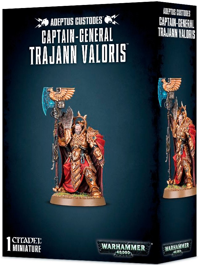 Adeptus Custodes Captain General Trajann Warhammer 40K Trajann Valoris ...