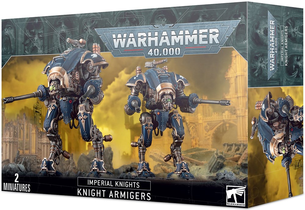 Imperial Knights Knight Armigers Warhammer 40K - Gamezone.no