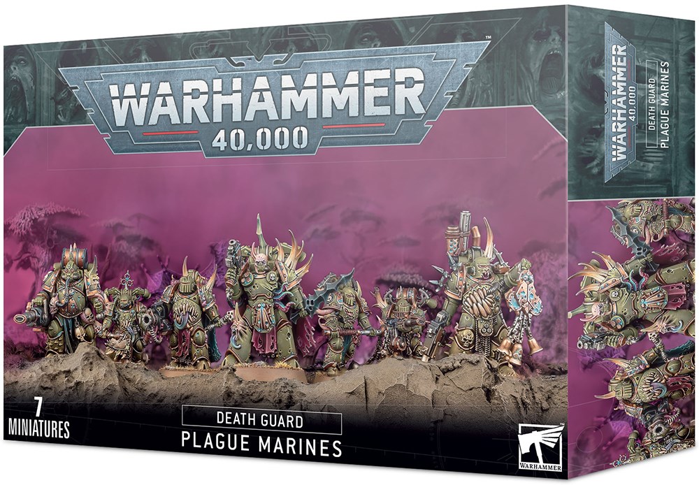 Death Guard Plague Marines Warhammer 40K - Gamezone.no