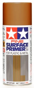 Tamiya Fine Surface Primer L Oxide Red 180ml Spray Can Plastic/Metal ...