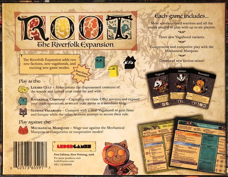 Root Riverfolk Expansion - Gamezone.no