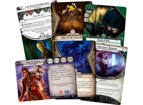 Arkham Horror TCG The Path to Carcosa Utvidelse til Arkham Horror Card ...