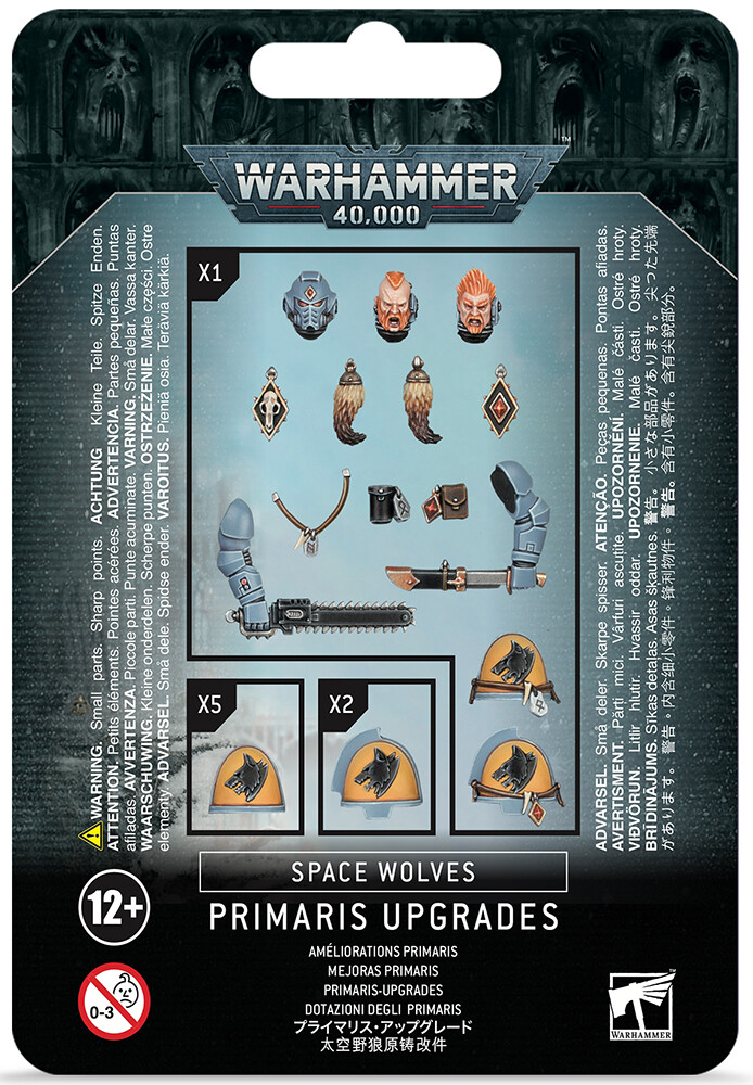 Space Wolves Primaris Upgrades Warhammer 40K - Gamezone.no