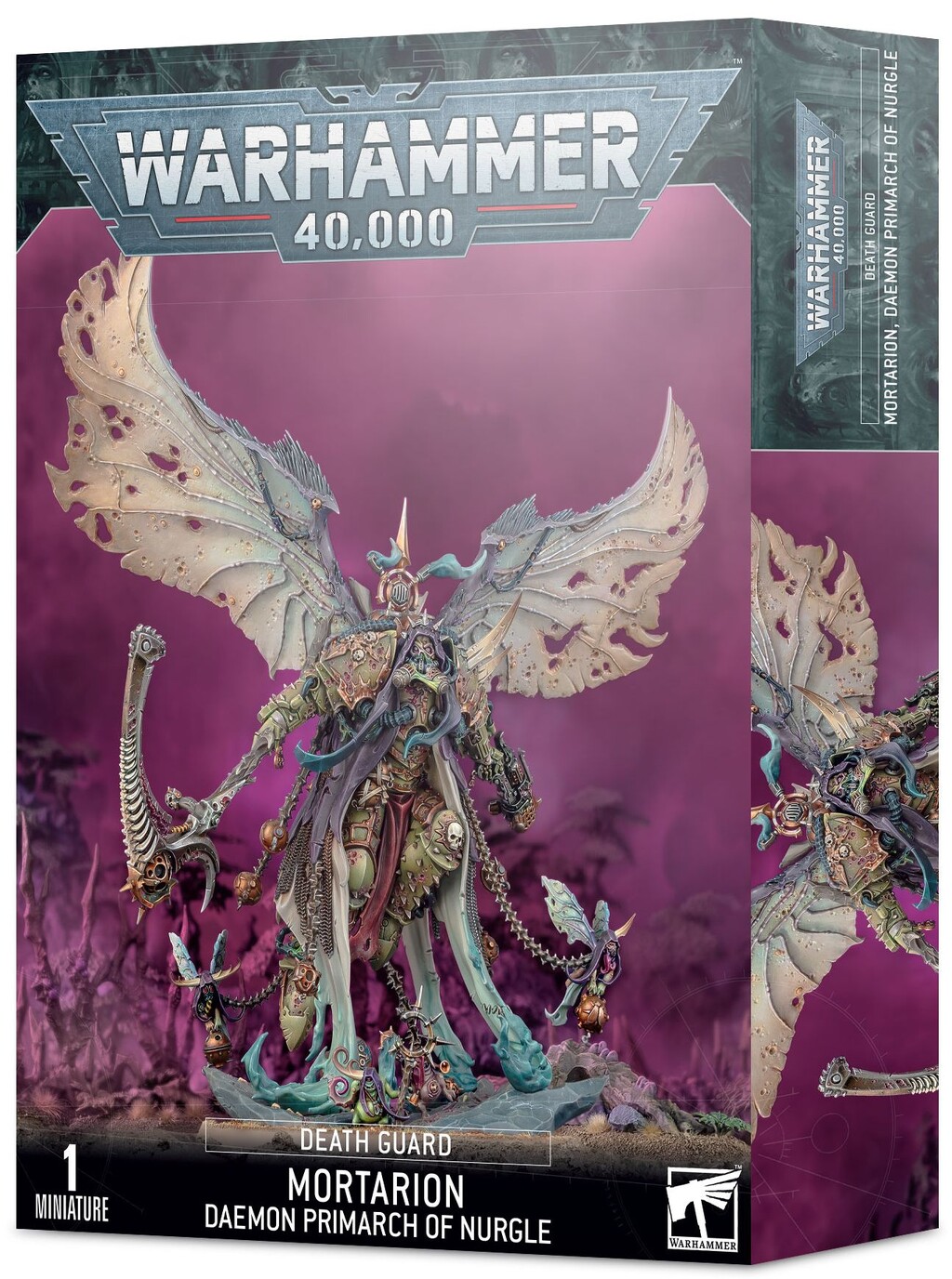 Death Guard Mortarion Daemon Primarch Warhammer 40K Primarch of Nurgle ...