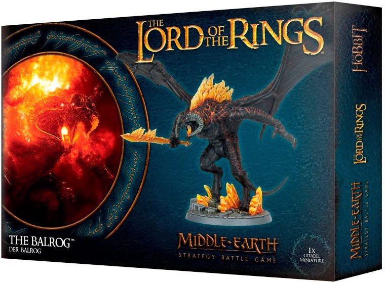 Lord of the Rings The Balrog Middle-Earth Strategy Battle Game ...