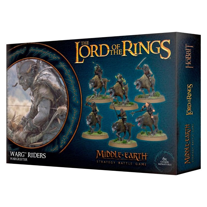 Lord of the Rings Warg Riders Middle-Earth Strategy Battle Game ...