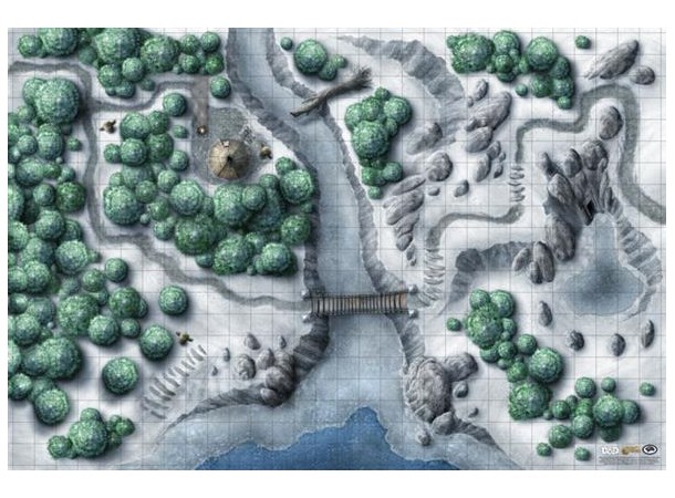 D&D Maps Icewind Dale Encounters (2 stk) Dungeons & Dragons - Gamezone.no
