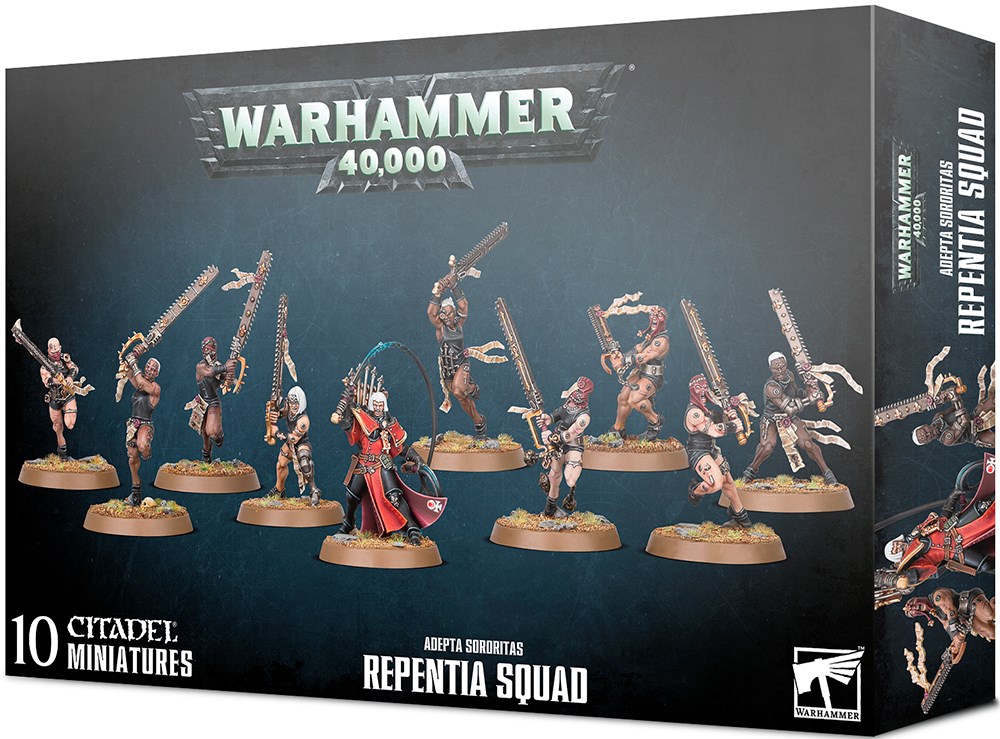Adepta Sororitas Repentia Squad Warhammer 40K - Gamezone.no