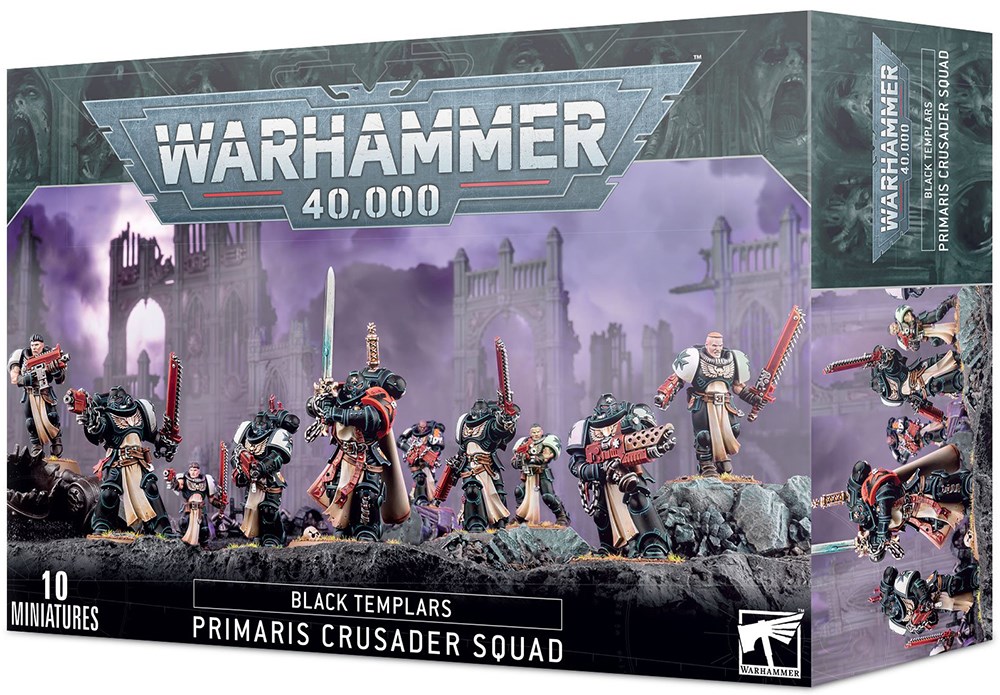 Black Templars Primaris Crusader Squad Warhammer 40K - Gamezone.no