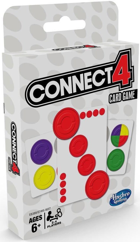Connect 4 Card Game Kortspill 4 på rad i kortspill-versjon - Norsk ...