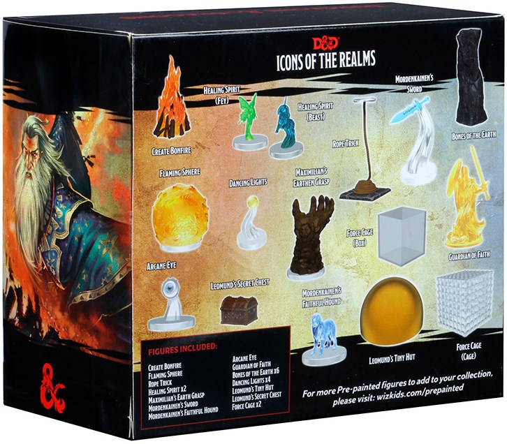 D&D Figur Icons Spell Mighty Conjuration Dungeons & Dragons Spell ...