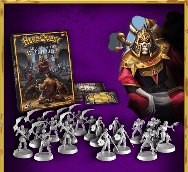 HeroQuest Return of Witchlord Expansion Utvidelse til Heroquest ...