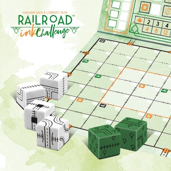 Railroad Ink Challenge Lush Green - Gamezone.no