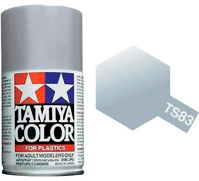 Tamiya Airspray TS-83 Metallic Silver Tamiya 85083 - 100ml - Gamezone.no