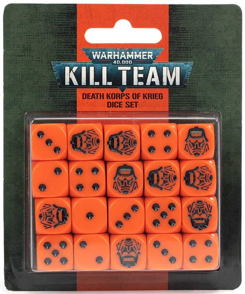 Kill Team Dice Death Korps of Krieg Warhammer 40K - Gamezone.no
