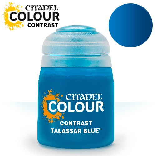 Citadel Paint Contrast Talassar Blue 18ml - Gamezone.no