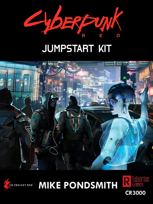 Cyberpunk Red RPG Jumpstart Kit - Gamezone.no