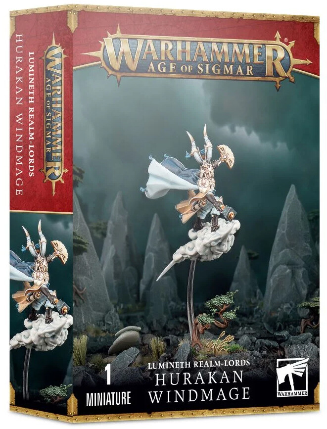 Lumineth Realm Lords Hurakan Windmage Warhammer Age of Sigmar - Gamezone.no
