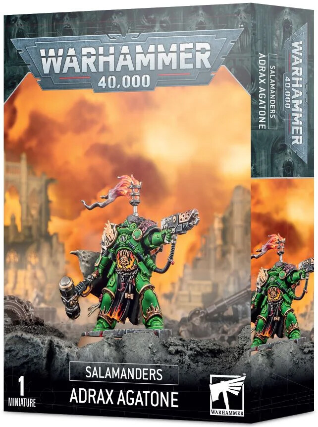 Salamanders Adrax Agatone Warhammer 40K - Gamezone.no