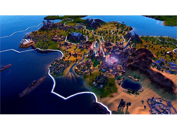 Civilization 6 PS4 Sid Meier's Civilization VI - Gamezone.no