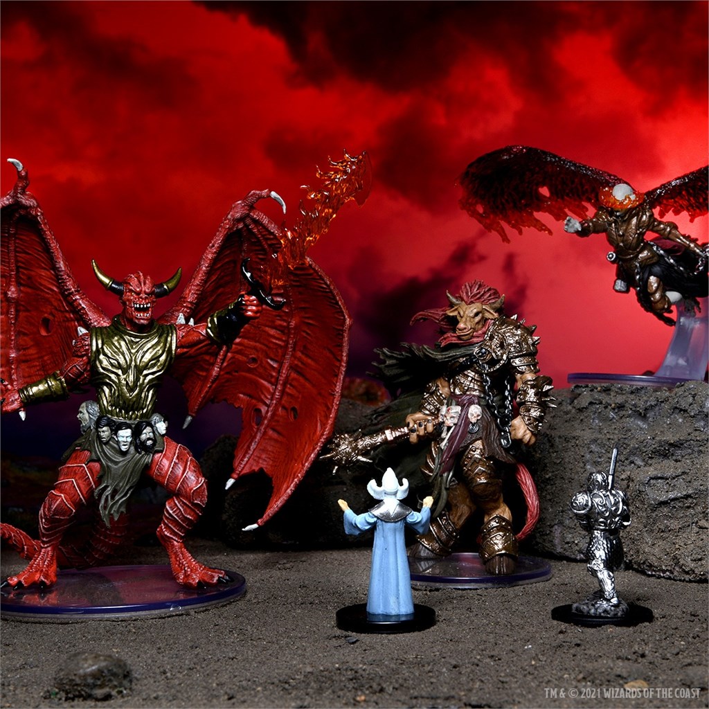 D&D Figur Icons Archdevils Bael/Bel/Zari Icons of the Realms Bael/Bel ...