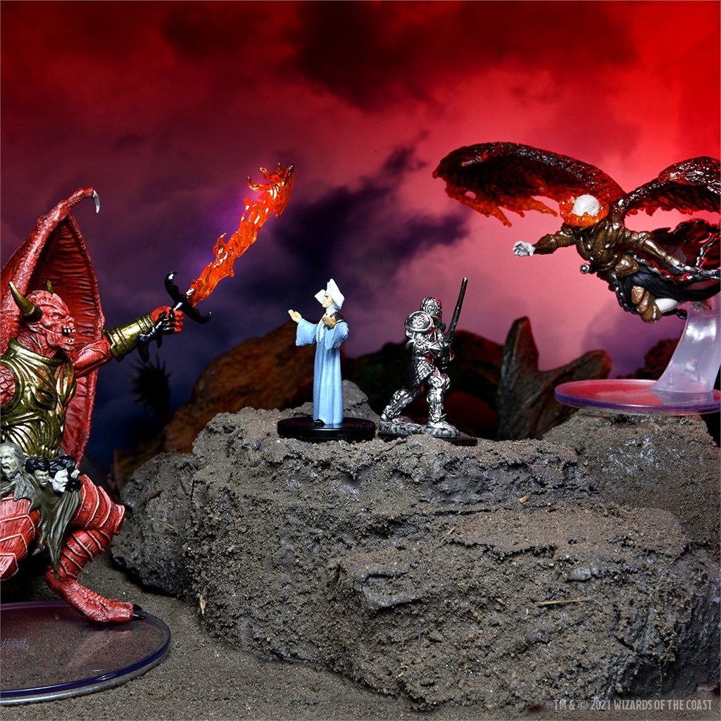 D&D Figur Icons Archdevils Bael/Bel/Zari Icons of the Realms Bael/Bel ...