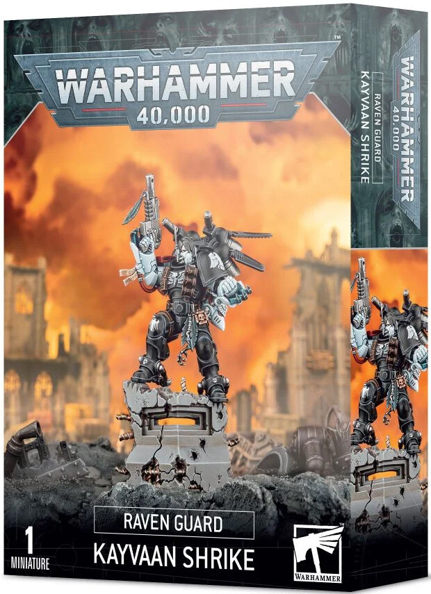 Raven Guard Kayvaan Shrike Warhammer 40K - Gamezone.no