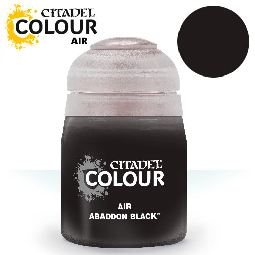 Airbrush Paint Abaddon Black 24ml Maling til Airbrush - Gamezone.no