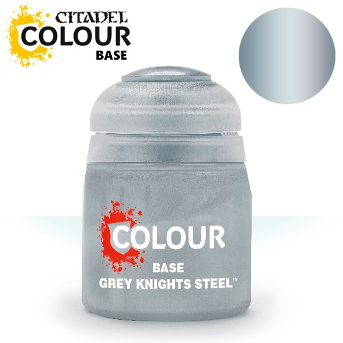 Citadel Paint Base Grey Knights Steel 12ml - Gamezone.no
