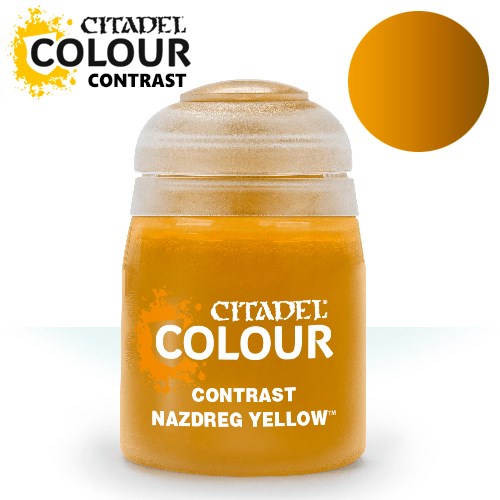 Citadel Paint Contrast Nazdreg Yellow 18ml - Gamezone.no