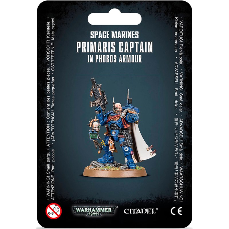 Space Marines Primaris Captain (2019) In Phobos Armour - Warhammer 40K ...