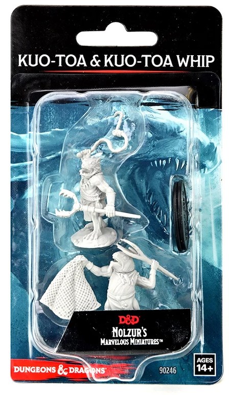 D&D Figur Nolzur Kuo-Toa & Kuo-Toa Whip Nolzur's Marvelous Miniatures ...