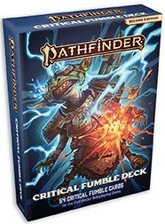 Pathfinder RPG Cards Critical Fumble Second Edition Card Deck - Gamezone.no