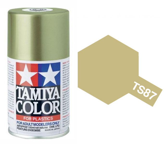 Tamiya Airspray TS-87 Titanium Gold Tamiya 85087 - 100ml - Gamezone.no