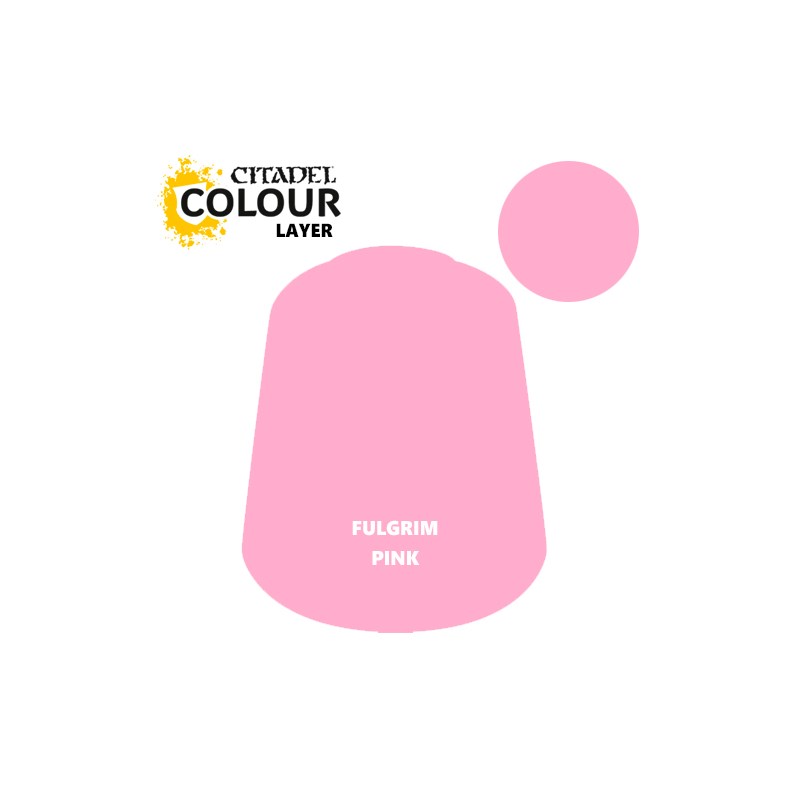 Citadel Paint Layer Fulgrim Pink 12ml - Gamezone.no