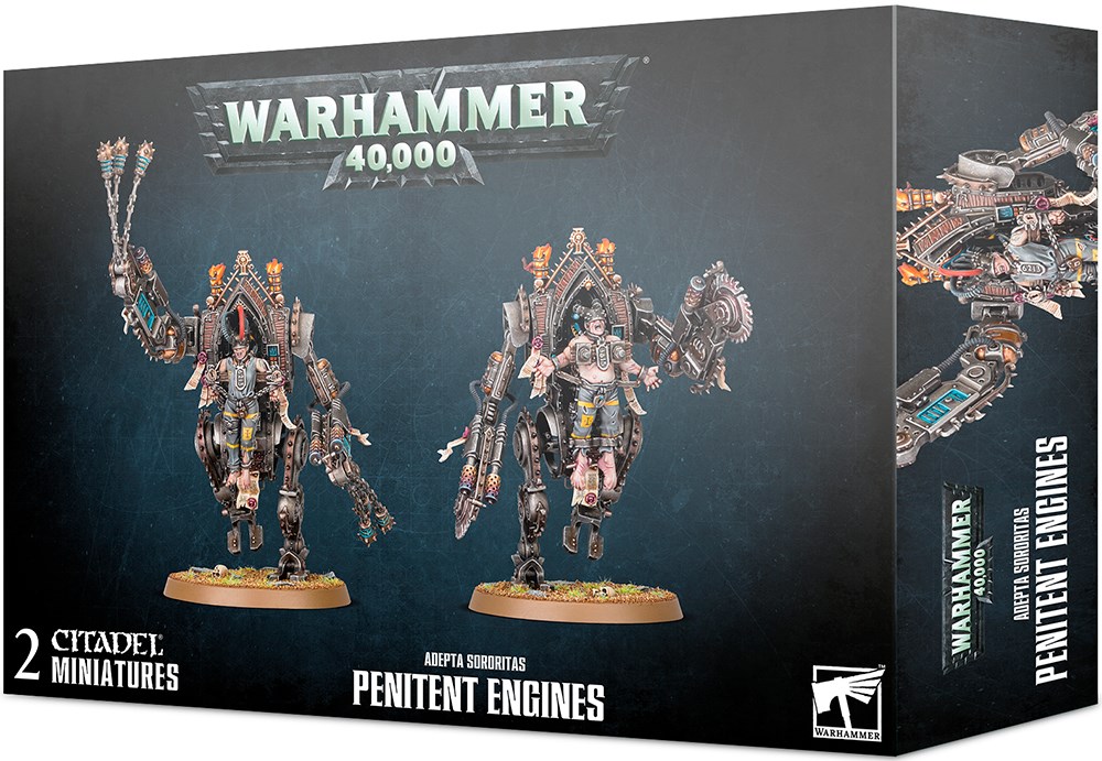 Adepta Sororitas Penitent Engines Warhammer 40K - Gamezone.no